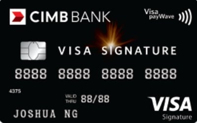 MoneyX | Credit Card / CIMB Visa Signature
