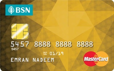 MoneyX | Credit Card / BSN Gold MasterCard
